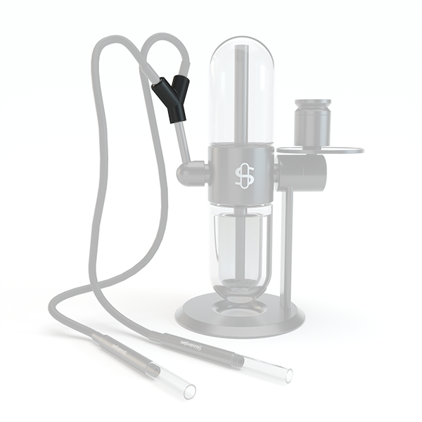 Hose Splitter Black Stündenglass Gravity Hookahs And Infusers Eu